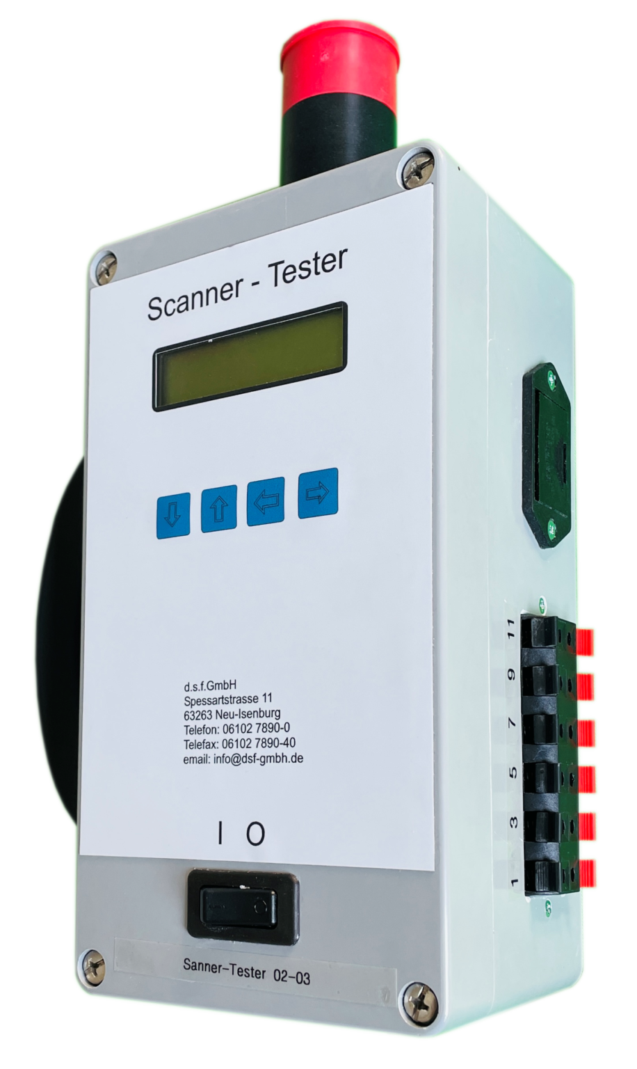 Compact flame scanner - DSF
